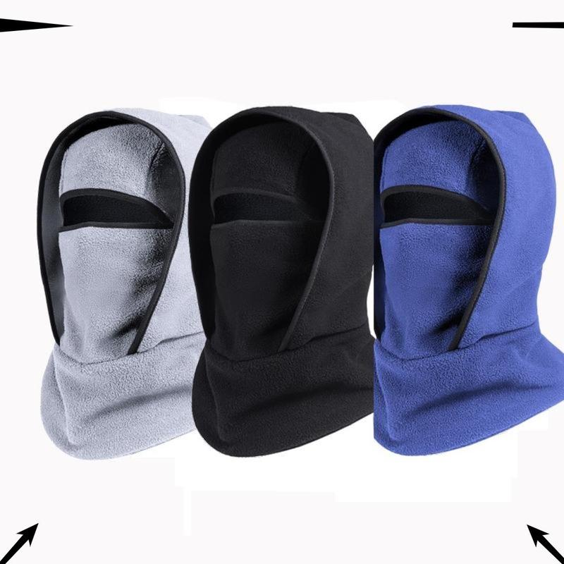 Unisex Windproof & Warm Balaclava,Thickened One-Piece Winter Hood Face ...