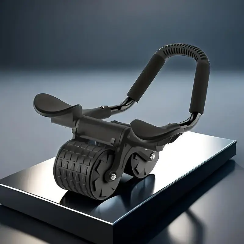 [Dual-Wheel Ab Roller] Dual-Wheel Automatic Rebound Ab Roller Wheel ...