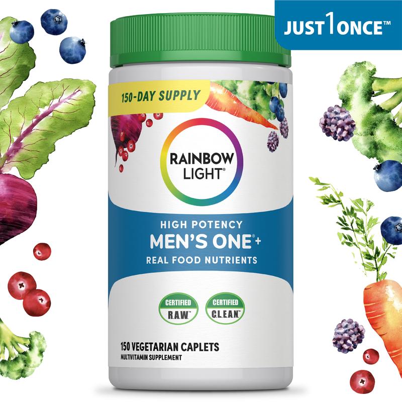 Rainbow Light Men’s Multivitamin – With Ashwagandha, Lycopene ...