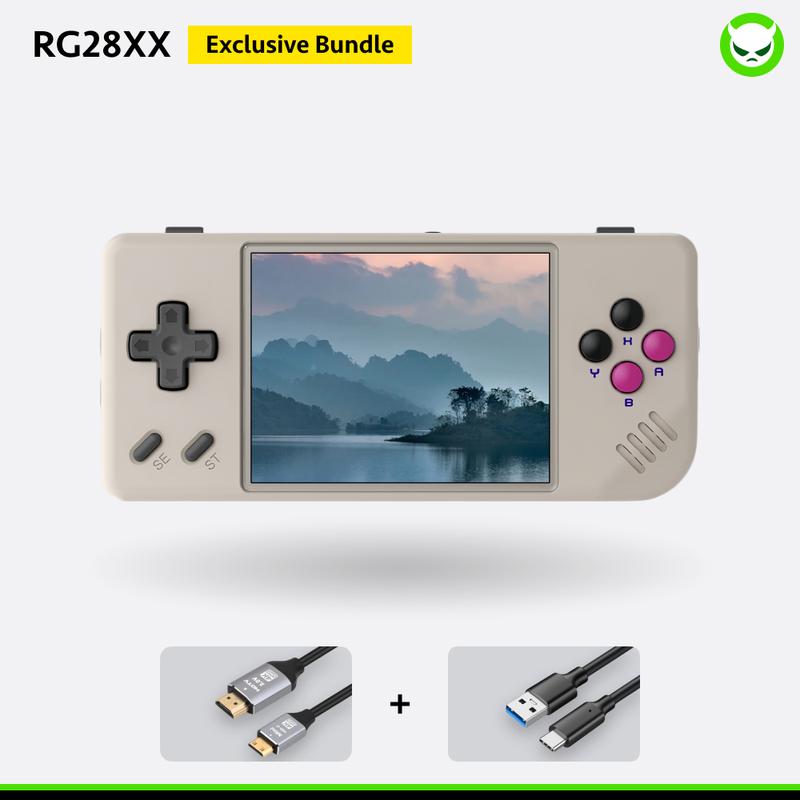 Anbernic RG28XX Handheld Game Console【Buy 1 Get 1 4K HDMI Cable+1 ...