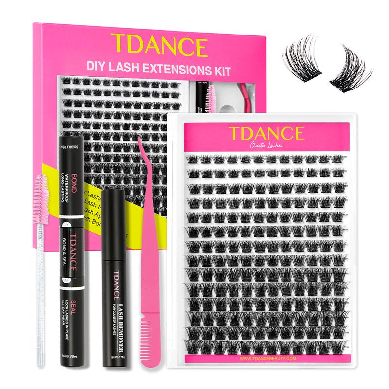 TDANCE Lash Clusters DIY Eyelash Extensions 168 Pcs Charming - TikTok Shop