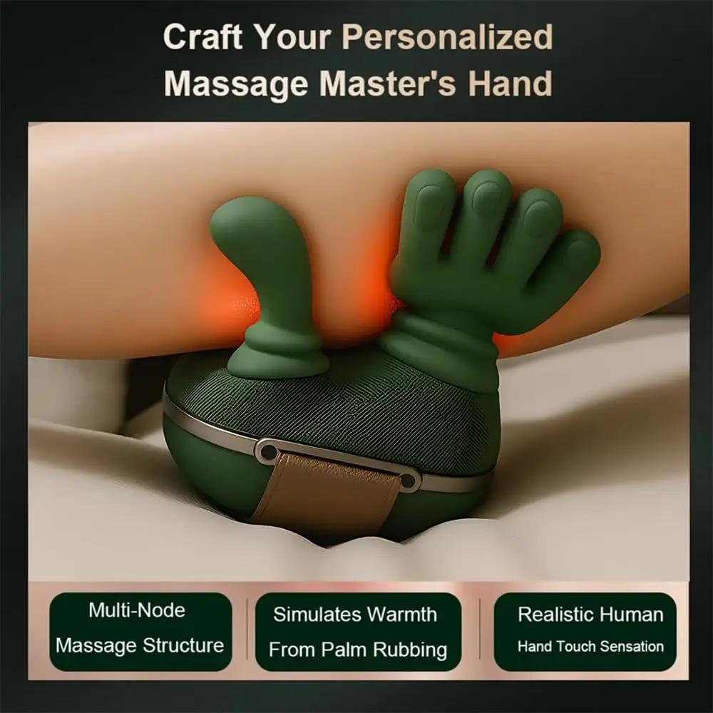 【Mother's Day Gift】Portable Electric Neck & Shoulder Massager, Cordless ...