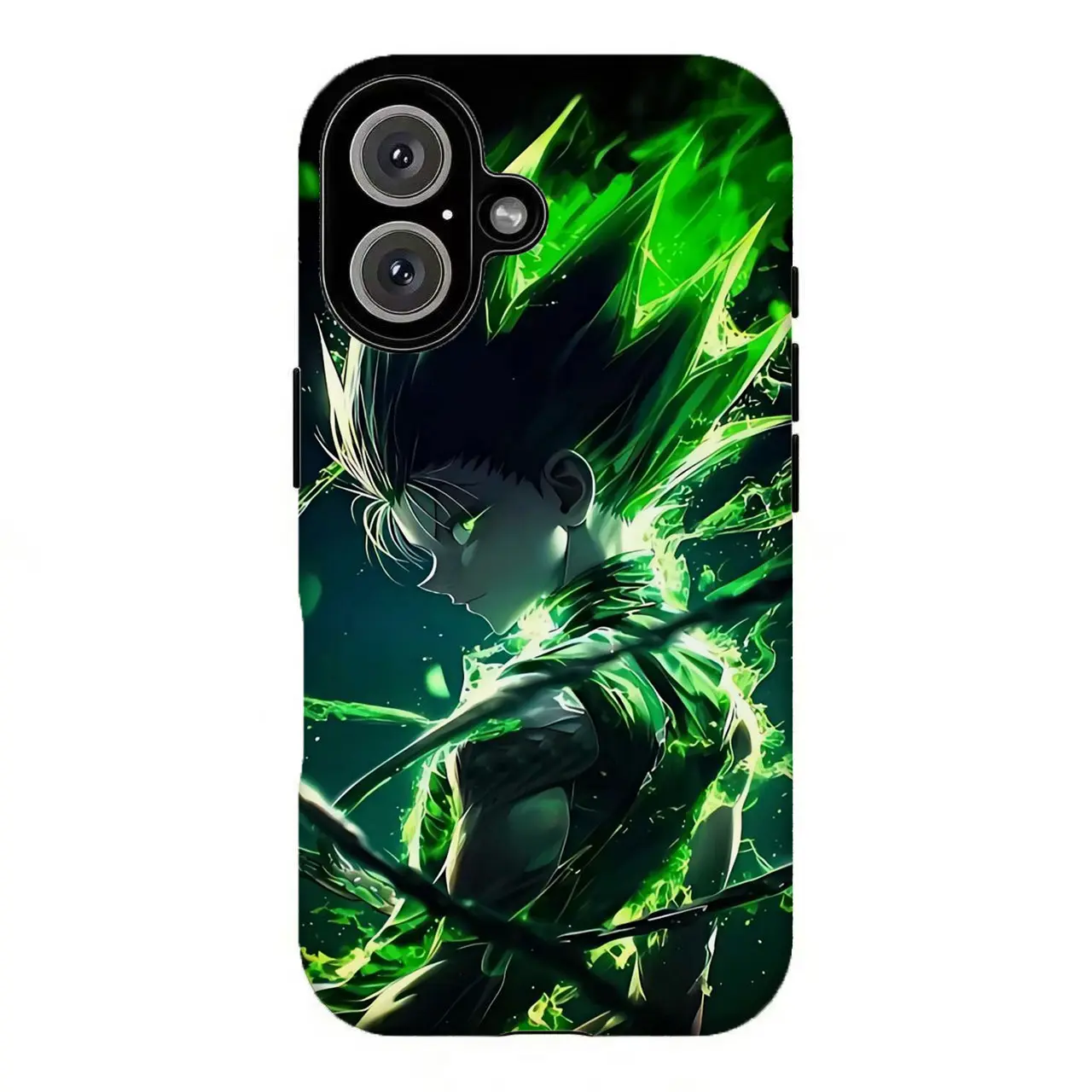 FL-Hunt3r x Hunter Killua Phone Case, Dark Anime Aesthetic Shockproof ...