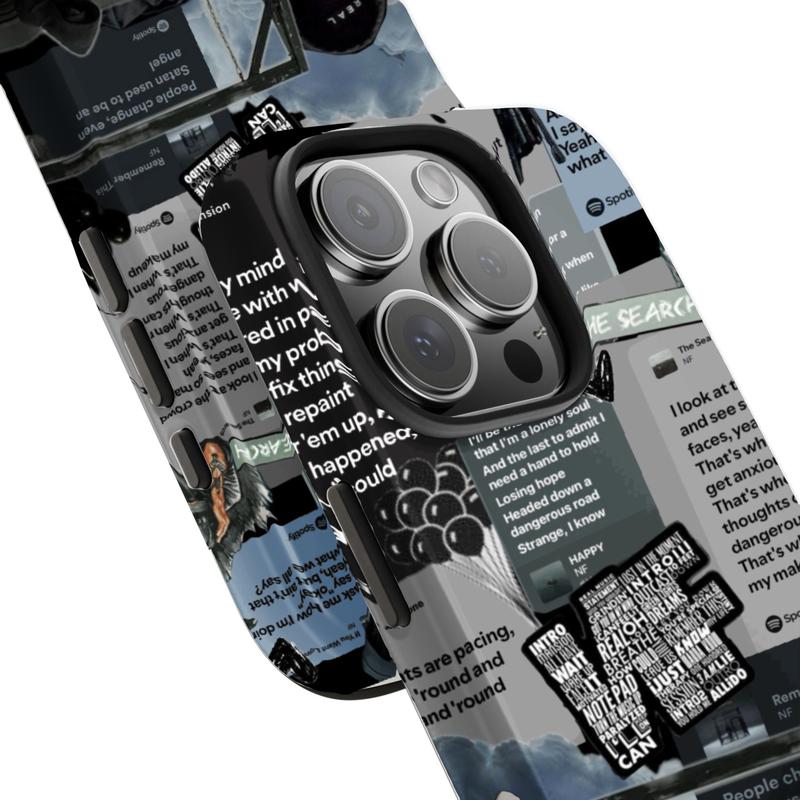 NF Phone Case, Fear New Album, Aesthetic Case for iPhone 17 16 15 14 13 ...