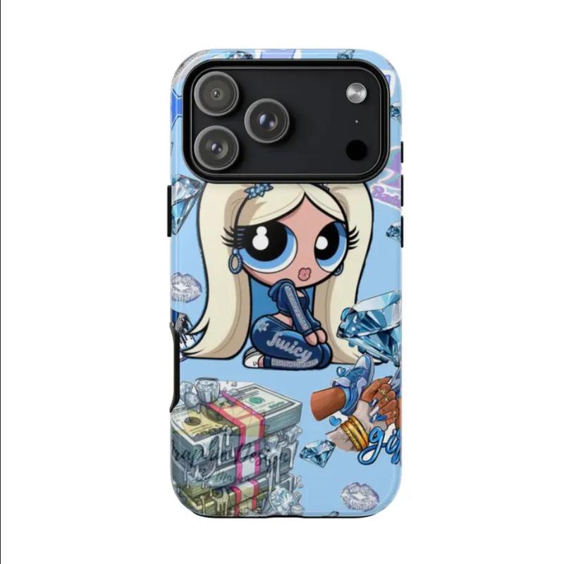 Baddie Powerpuff Girls Bubbles Phone Case Cover for iPhone 17 Pro max ...