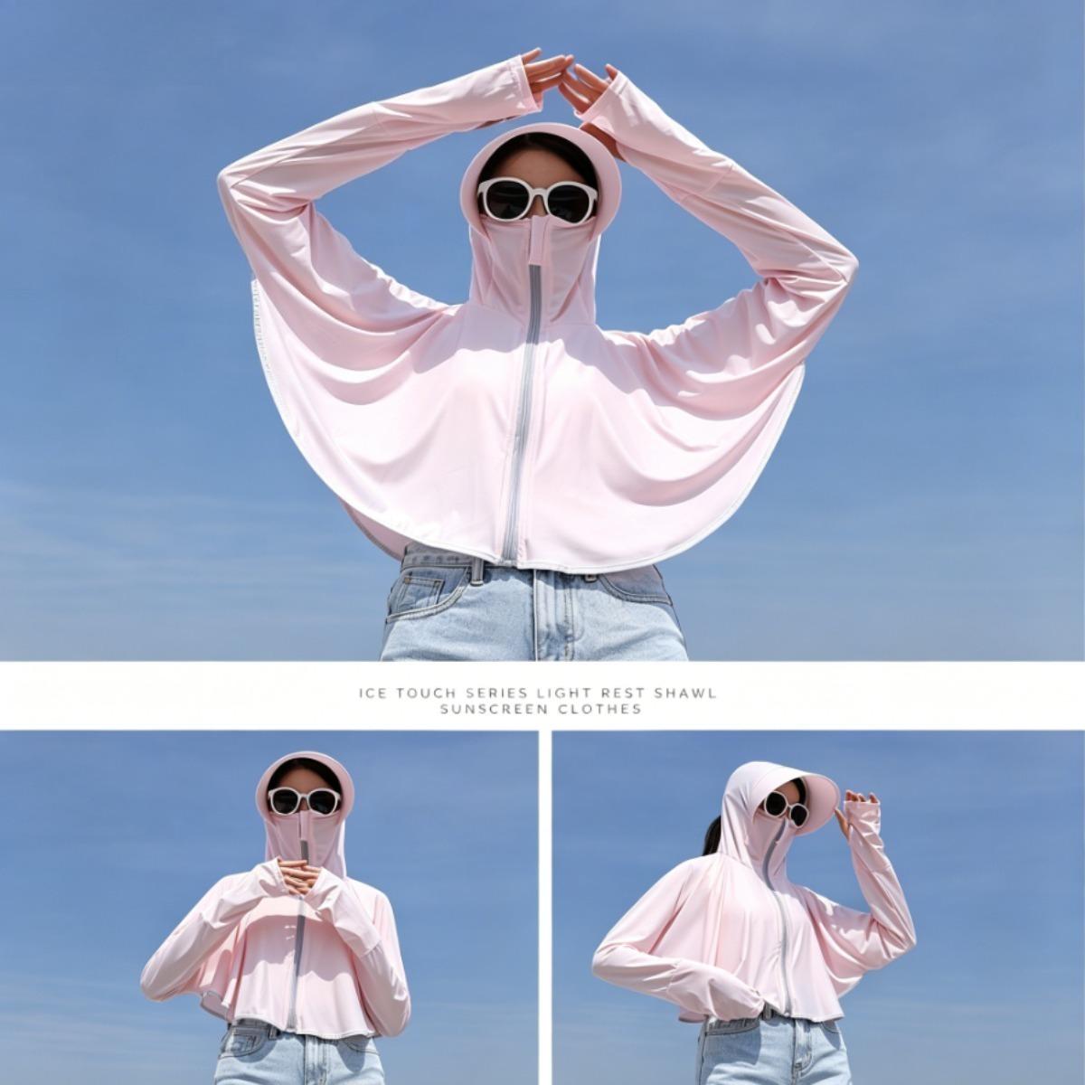 Women‘s UPF 50+ Sun Protection Crop Top Lightweight Athletic Hiking ...
