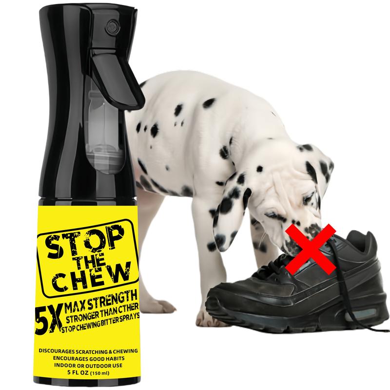 Stop The Chew Spray 5X Strength Anti Chew Sprayfor Dogs - No Chew Spray ...