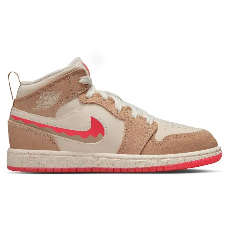 Jordan 1 Mid SE Peanut Butter & Jelly (PS) (kids) by StockX - TikTok Shop