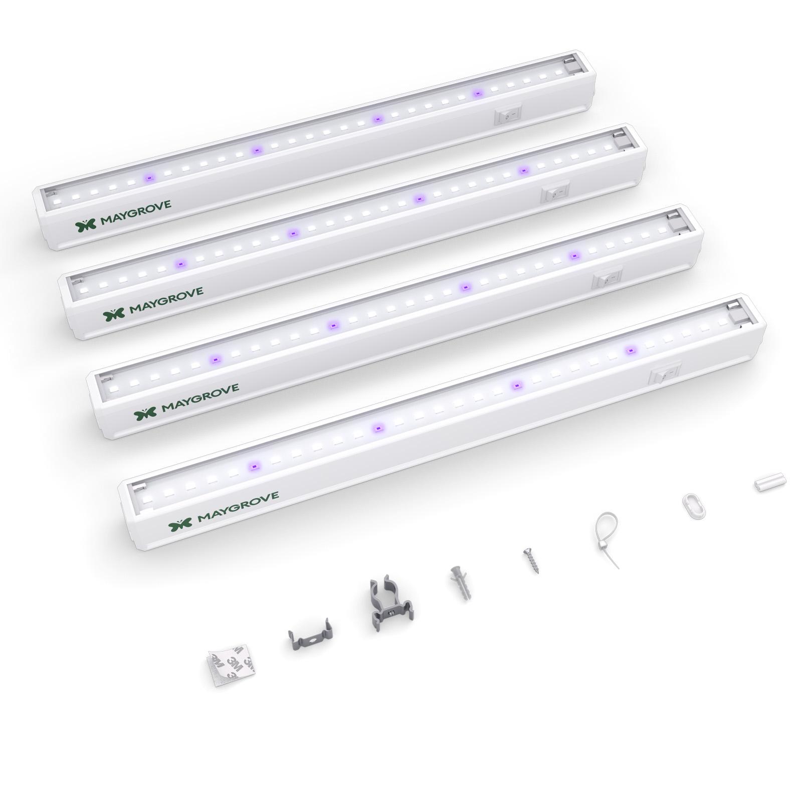Maygrove Plant Grow Lights 1FT/2FT, Full Spectrum 5000K,T5 LED Grow ...