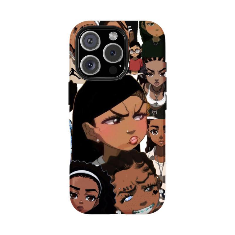 Boondocks Collage Desigh Phone Case |Cartoon Tough Phone Case ...
