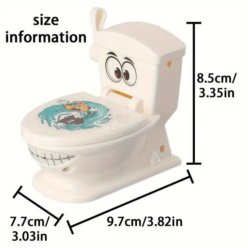 Poop Shooting Game Set for Kids, Includes Toilet, 2 Launchers & 6 Soft ...