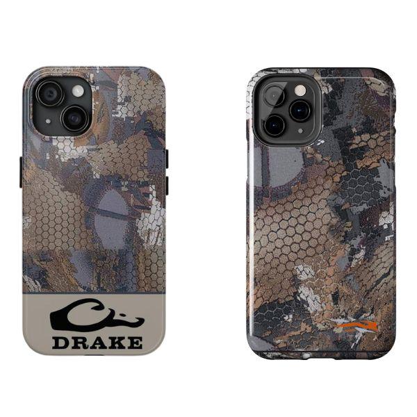 Sitka Camo & Drake Logo Phone Case, Kryptek Pattern Shockproof Cover ...
