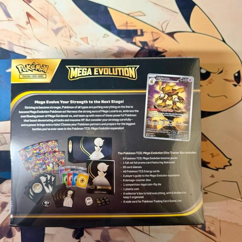 Pokémon Mega Evolutions ETB Gardevoir Elite Trainer Box with 9 Booster ...