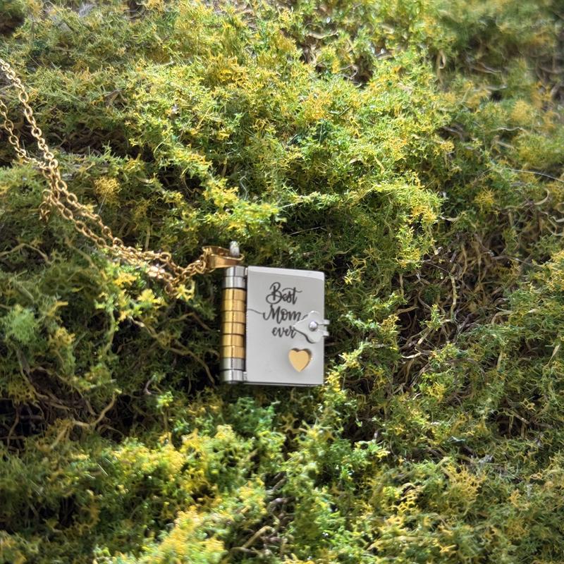 Book Necklace for Daughter / Son Birthday Gift, A Letter for Daughter ...