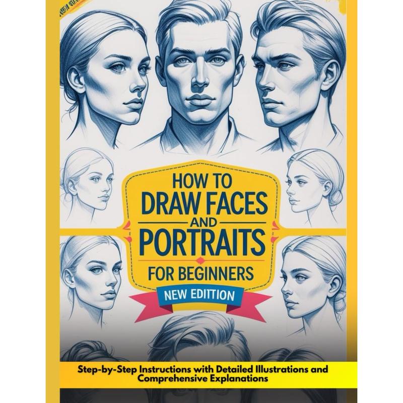 How to Draw Faces and Portraits for Beginners: Easy Guide to Sketching ...