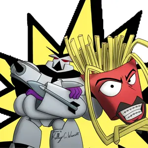 Carey Means Frylock #16 Autographed 8x11 Print on Heavyweight Cardstock ...