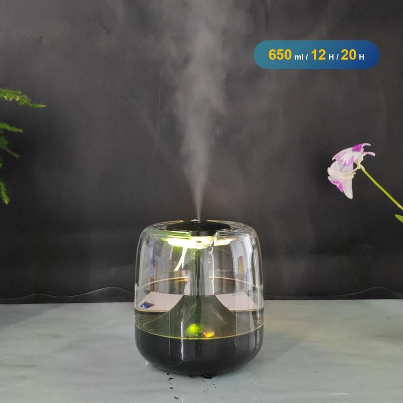 650ml USB Air Humidifier, Durable and Sturdy Humidifier with Continuous ...