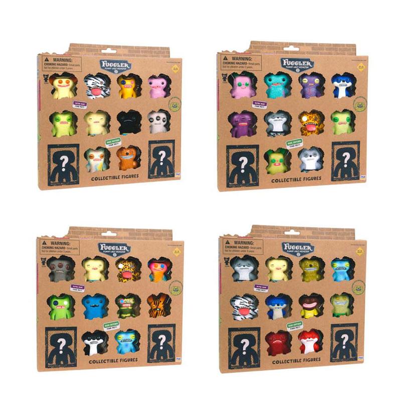 Fuggler Collectible Figures 12-Pack Deluxe Box – Includes 1 Rare + 1 ...