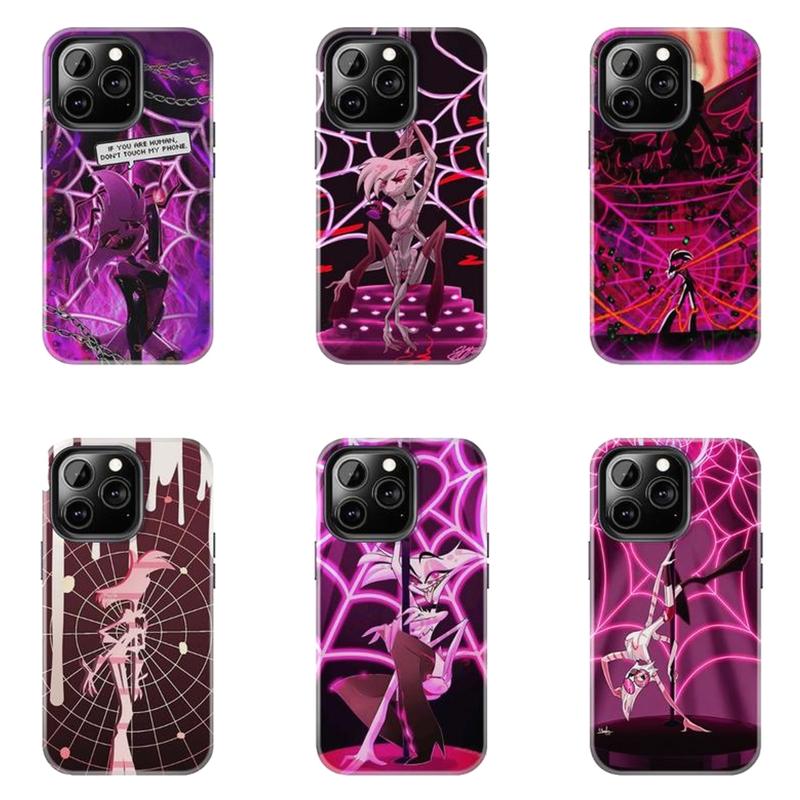 VivziePop's Hazbin Hotel Angel Dust Phone Cases, Phone Case for iPhone ...