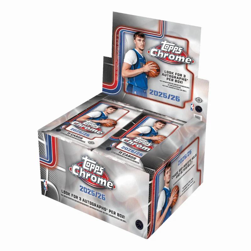 2025/26 Topps Chrome Basketball Jumbo Box - TikTok Shop | Holiday Sales ...