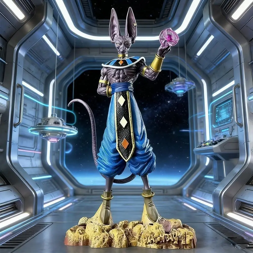 One Piece Dragon Ball Super Beerus Figure, God of Destruction Beerus ...