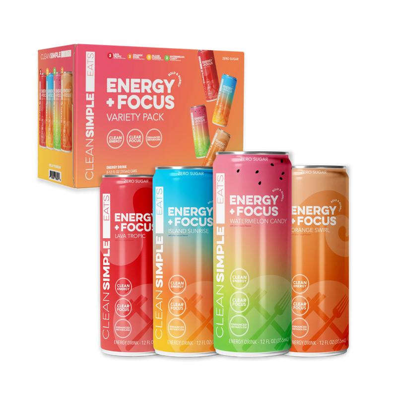 Energy + Focus: Variety (8-pack)