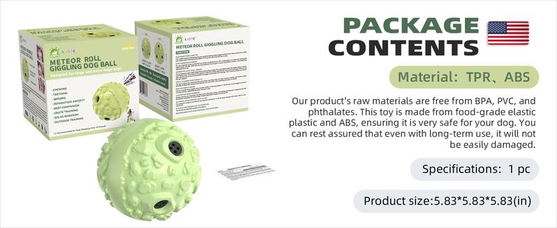 KADTC Extra-Large Size Durable Dog Giggle Ball U.S. Patent & Brand ...