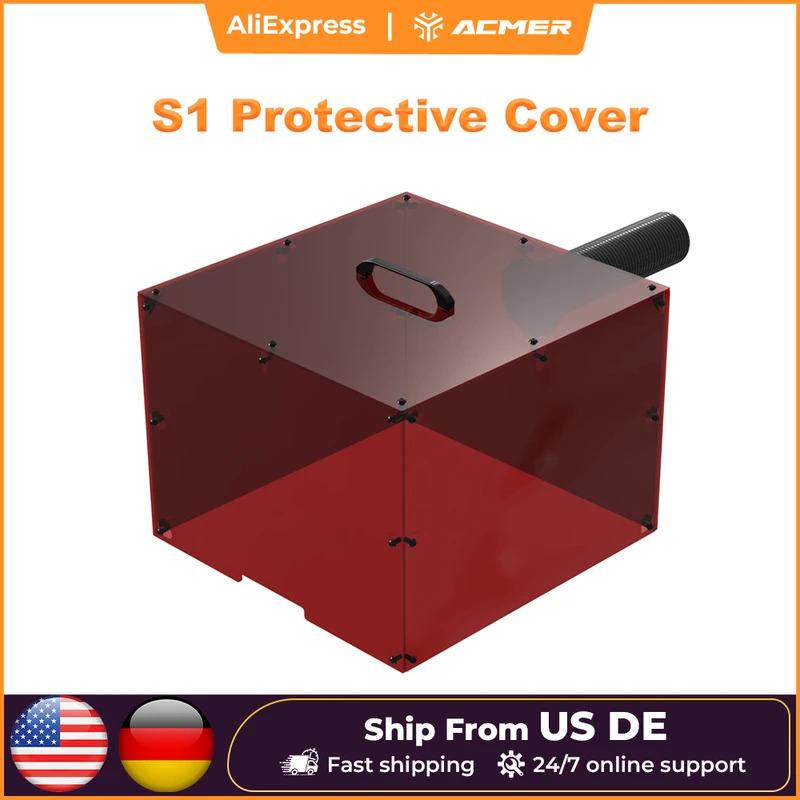 ACMER S1 mini Laser Enclosure Box Laser Protection Vent Dustproof ...