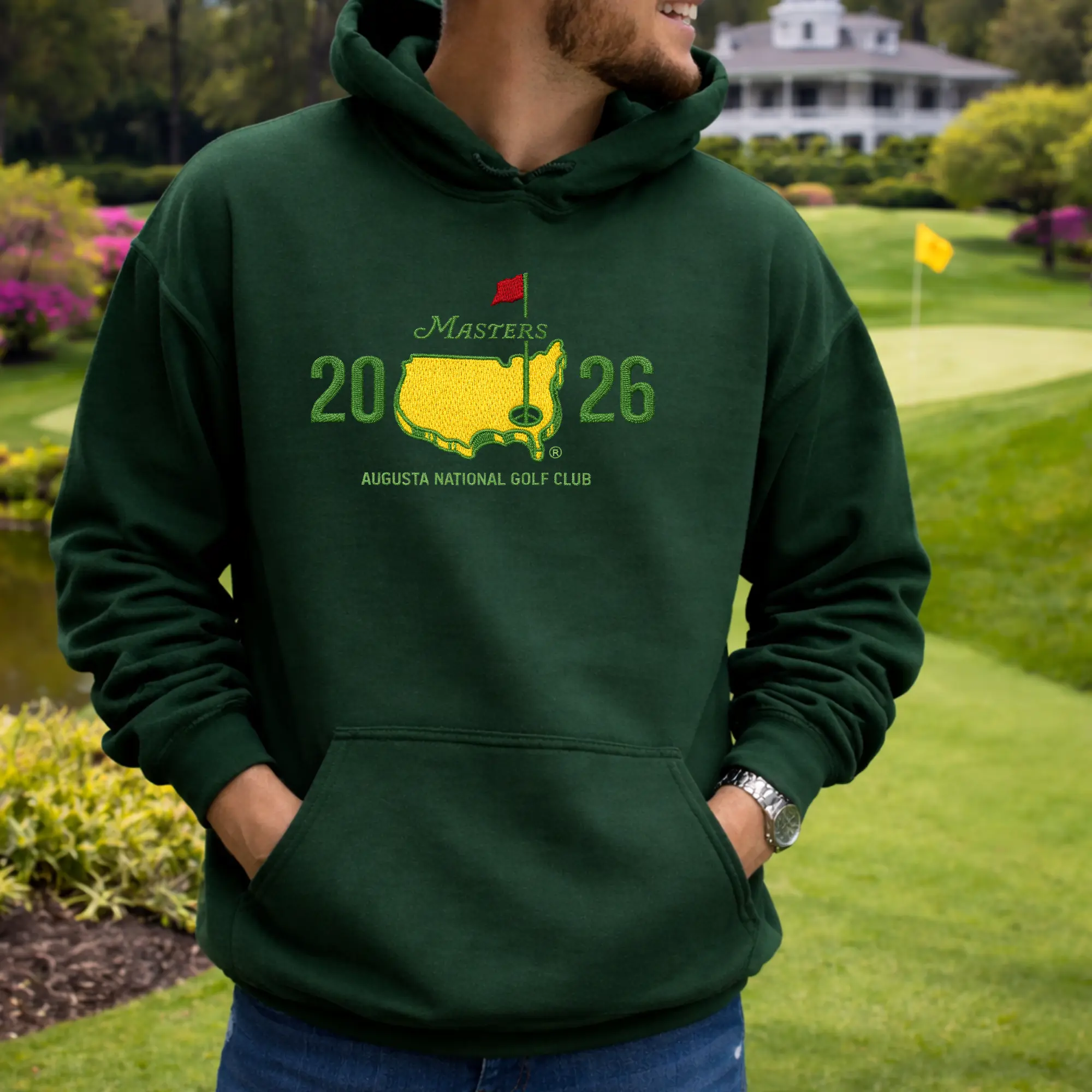 Masters 2026 Shirt – Augusta National Golf Club Embroidered T-Shirt ...