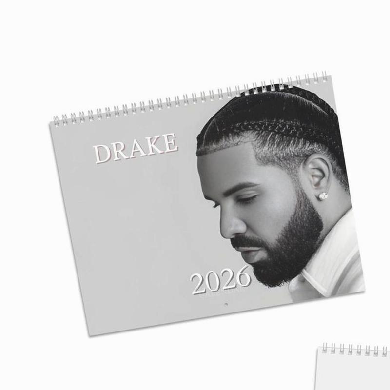 Drake 2026 Wall Calendar – Hip Hop Rap Star Photo Calendar, Celebrity ...