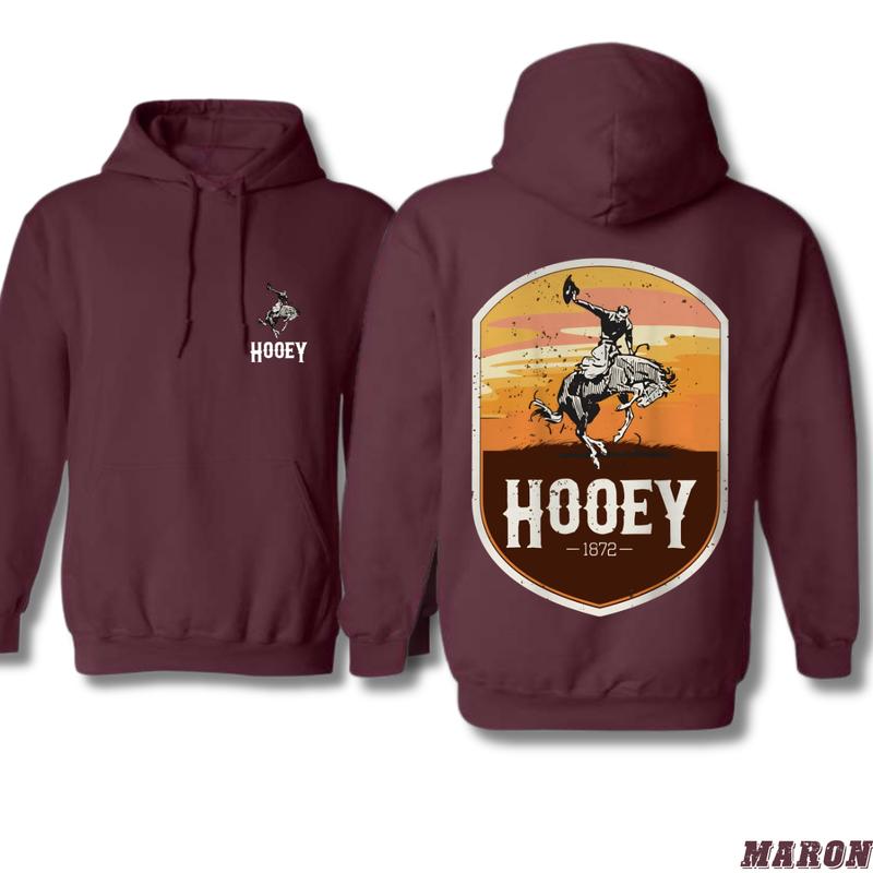 Hooey Hoodie - Classic Western Rodeo Design with Bold Cowboy Graphics ...