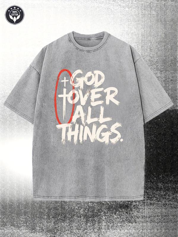 Men'S Heavyweight 230gsm Oversized Batik Washed T-Shirt - Vintage ...