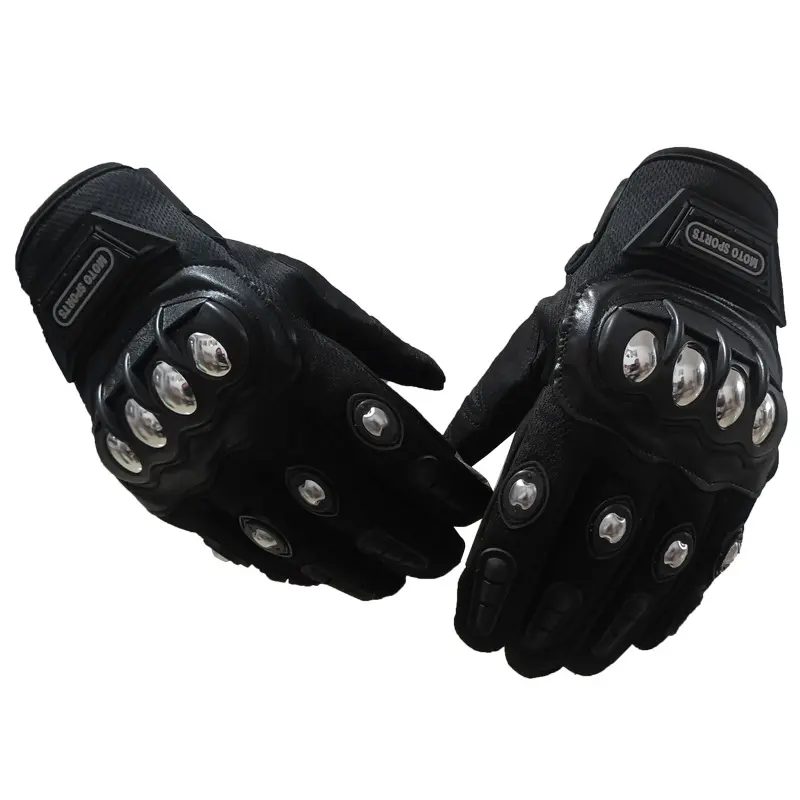 Men’s Tactical Half-Finger Gloves, Steel Shell Protection for ...