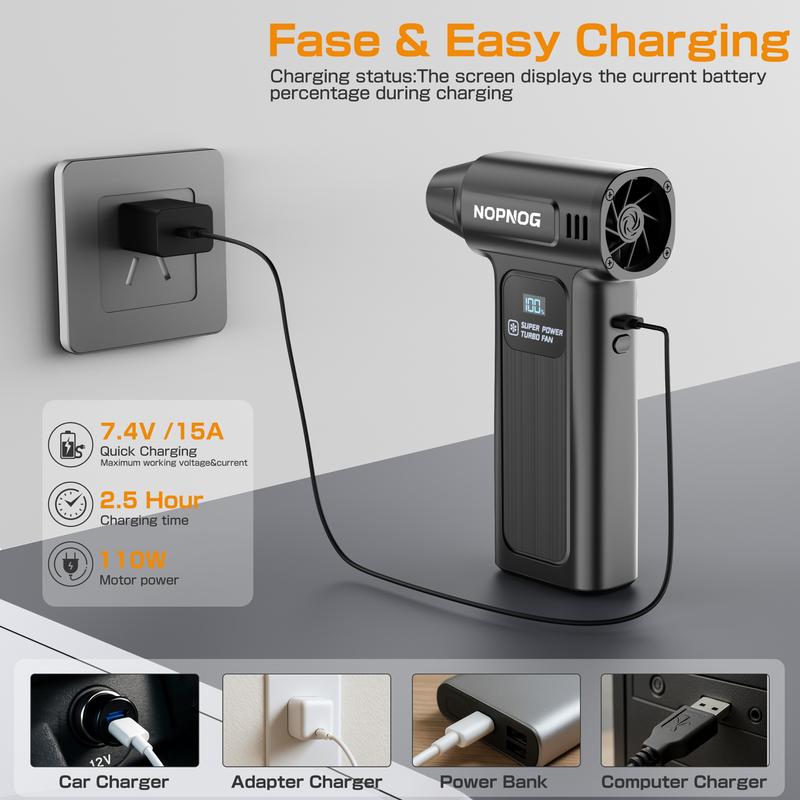 M9 Turbo Jet Fan, 4 Gears 3 Outlet Nozzles,2025 New Jet Fan Dry Blower ...