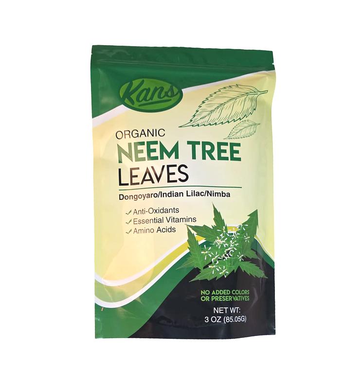 Kans Organic Neem Tree Leaves Tea | Dongoyaro | Nimba | Indian Lilac ...