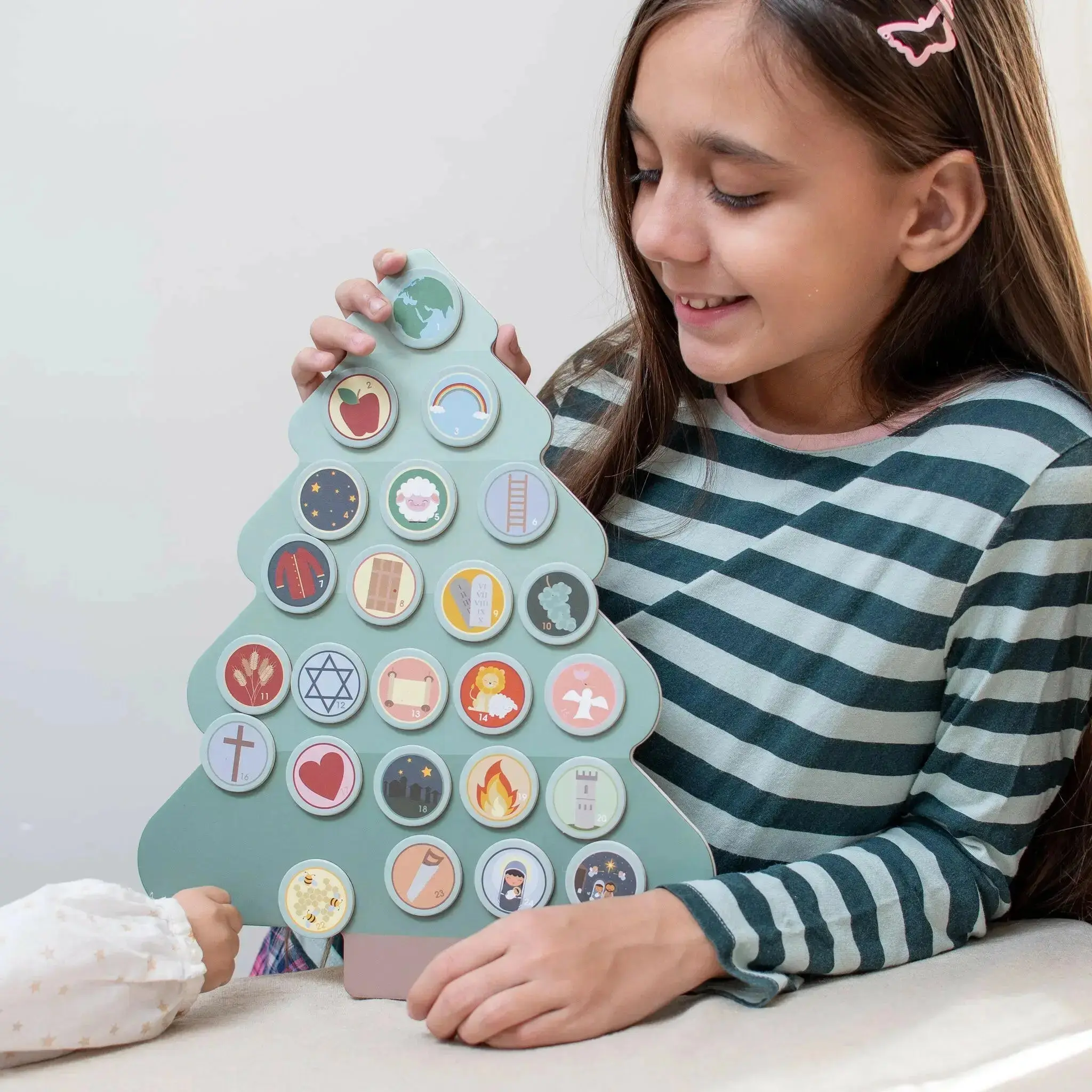 The Jesse Tree Wooden Magnet Set - TikTok Shop