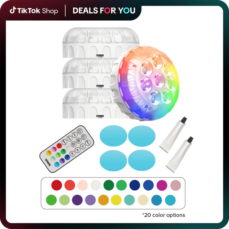 SANSI Pool Light Pro with RF Remote/Timer For Valentine's Day, - TikTok ...