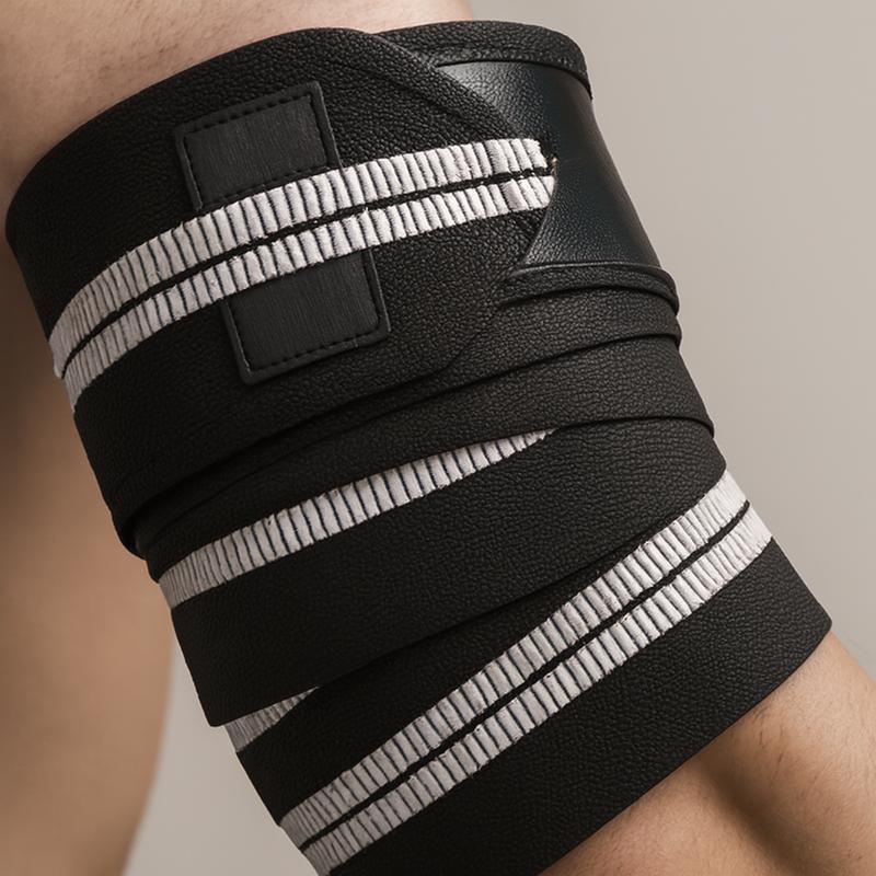 Adjustable Elbow Wraps 40 Inches for Joint Support Weightlifting Gym ...