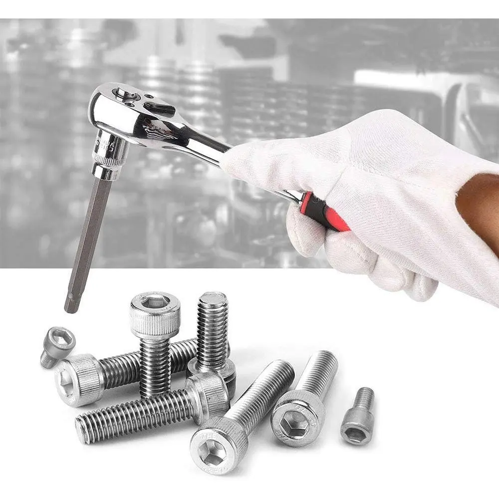 Extra Long Torx Star Bit Socket Set 7 Piece T25-T60 CR-V 3/8" Drive ...