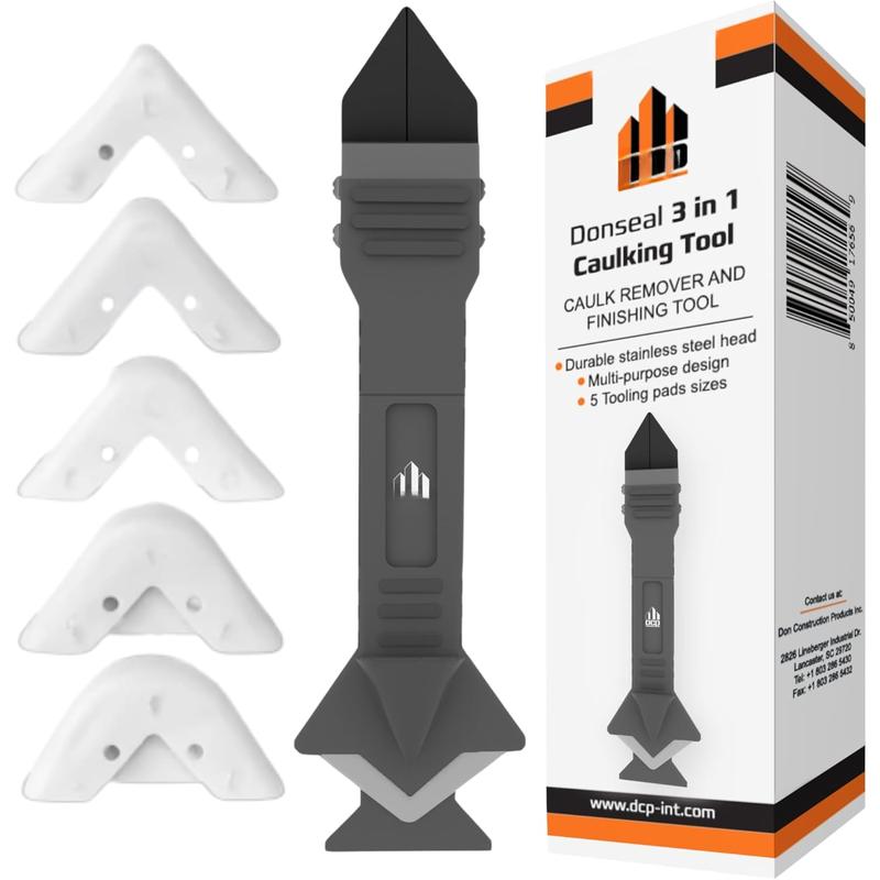 Donseal 3 in 1 Caulking Tool Kit - Caulking Tool for Removal, Scraping ...