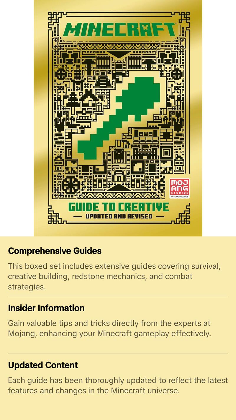 Minecraft: Guide Collection 4-Book Boxed Set (Updated): Survival ...