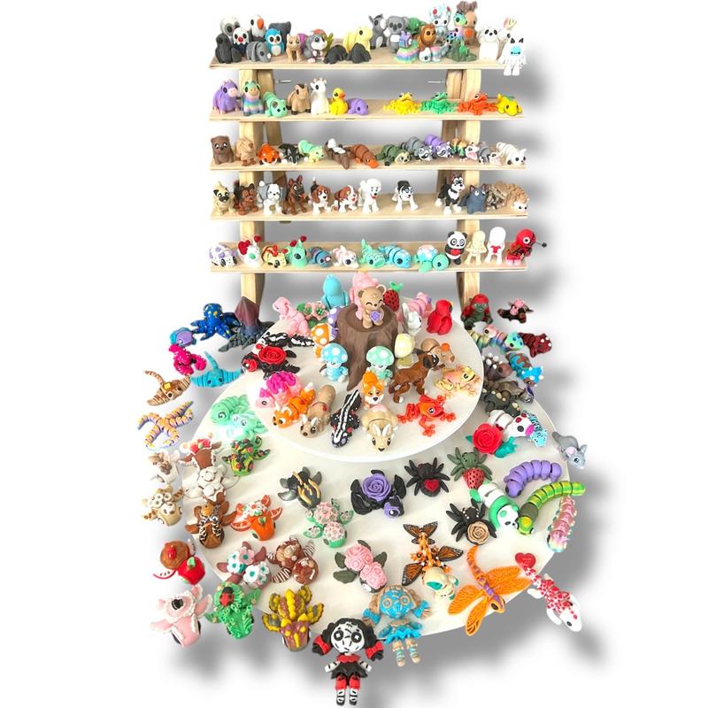 5 Pack of Pocket Pals - Mini 3d Printed Articulated Figurines - TikTok Shop