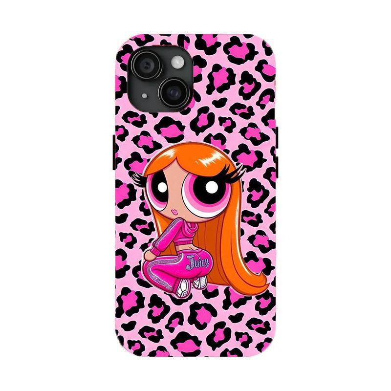Y2K Fashion Powerpuff Girls Phone Case – 90s Cartoon Aesthetic & Girly ...