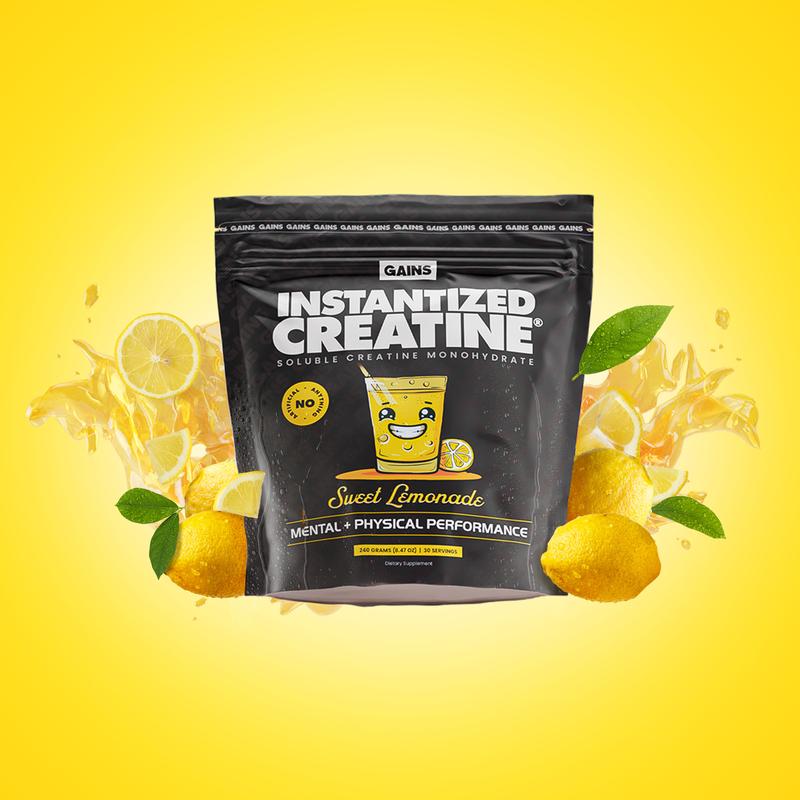Sweet Lemonade Instantized Creatine - Ultimate Supplement for Muscle ...