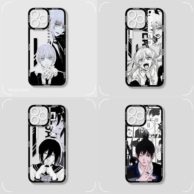 Simple and Sophisticated Design Anime C-Chainsaw Man Phone Case Power ...