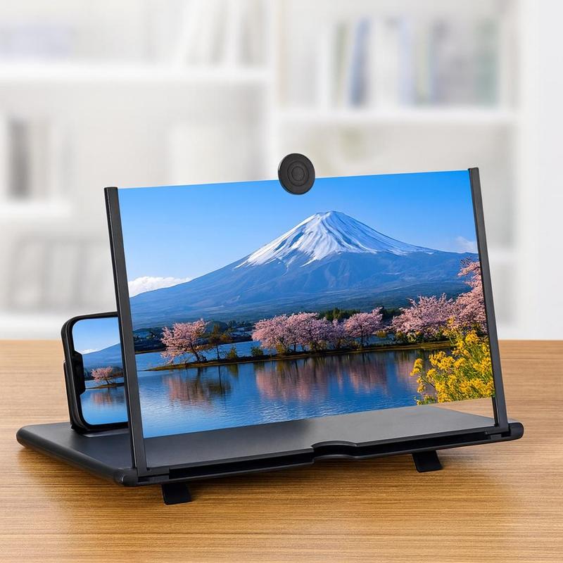 Phone Magnifier Stand UHD Screen Magnifier for Easy TV Viewing ...