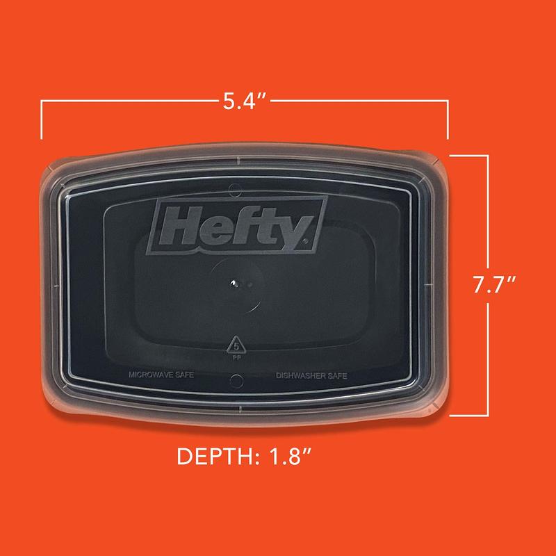 Hefty Food Storage Containers w/ Lid (28 oz., 60 pc.) - TikTok Shop