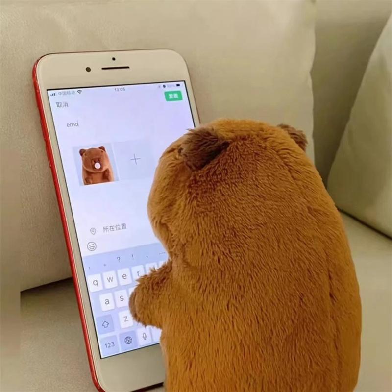 Cute Capybara soft toy 50cm [for large dogs]. - TikTok Shop