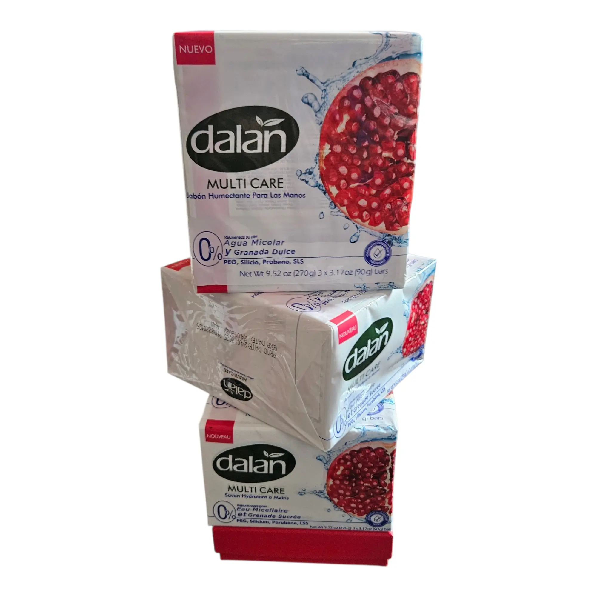 V.Z Dalan Multi Care Moisturizing Soap 3 in 1 (Sweet Pomegranate ...