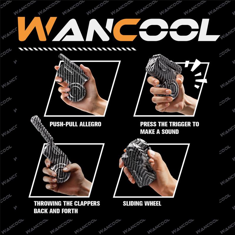 WANCOOL Sound Relieving Toy, Carbon Pattern Design Super Eye catching ...